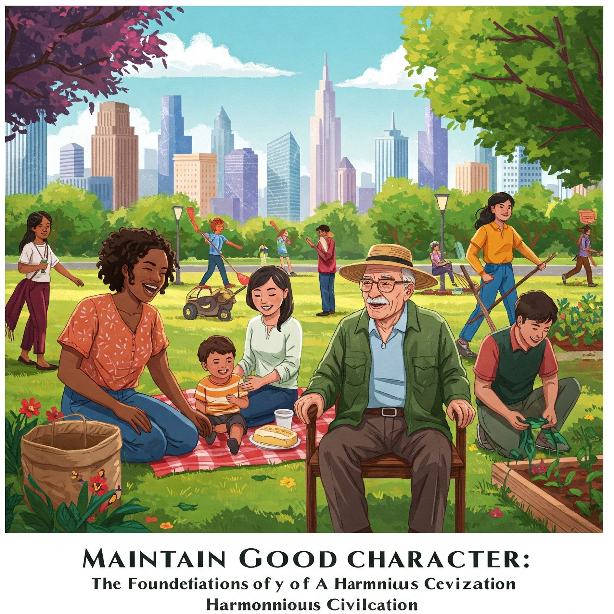 Maintain Good Character: The Foundation of a Harmonious Civilization ...